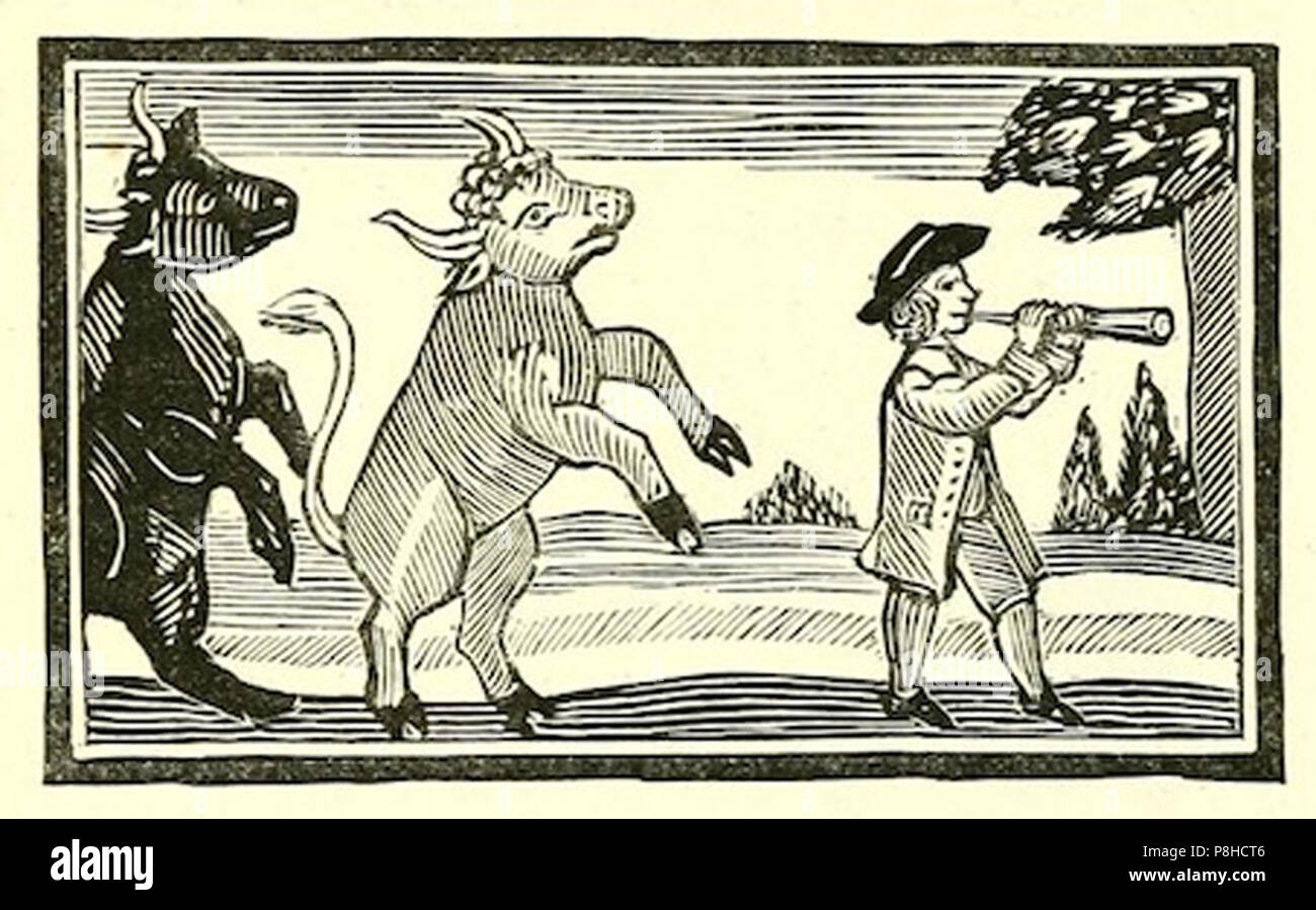 vintage german woodcut illustration Stock Photo - Alamy