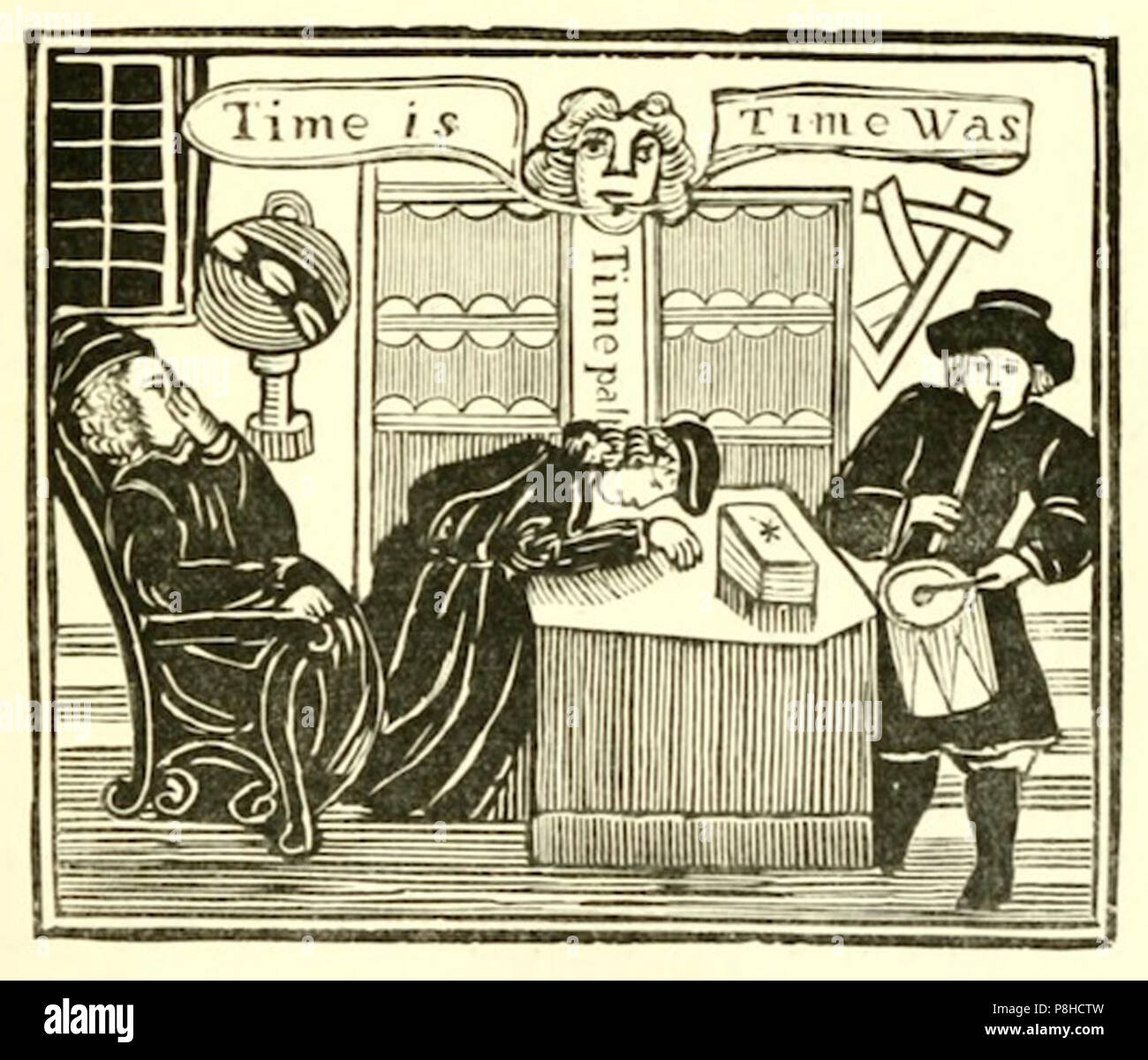 vintage german woodcut illustration Stock Photo - Alamy