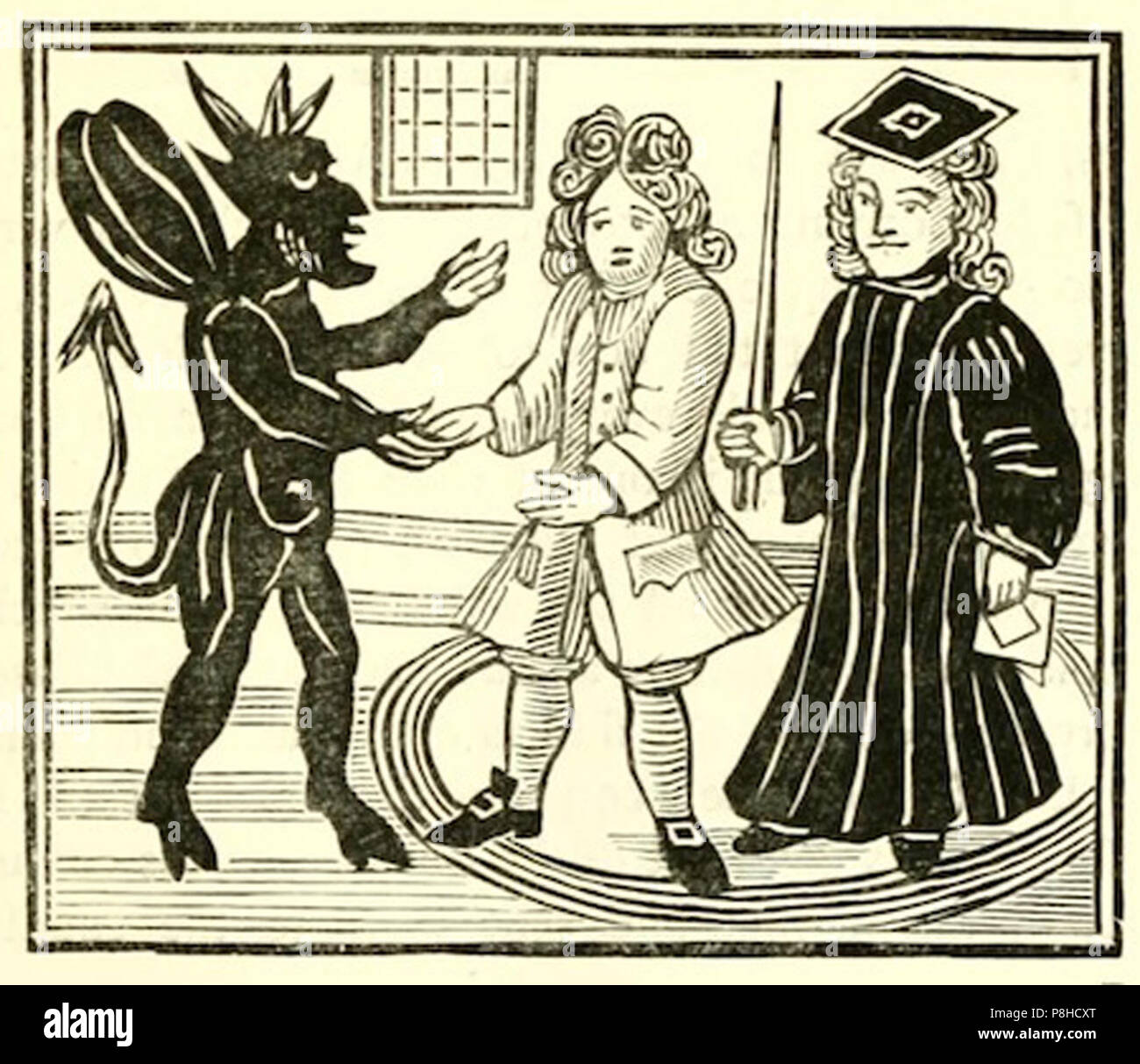 vintage german woodcut illustration Stock Photo - Alamy