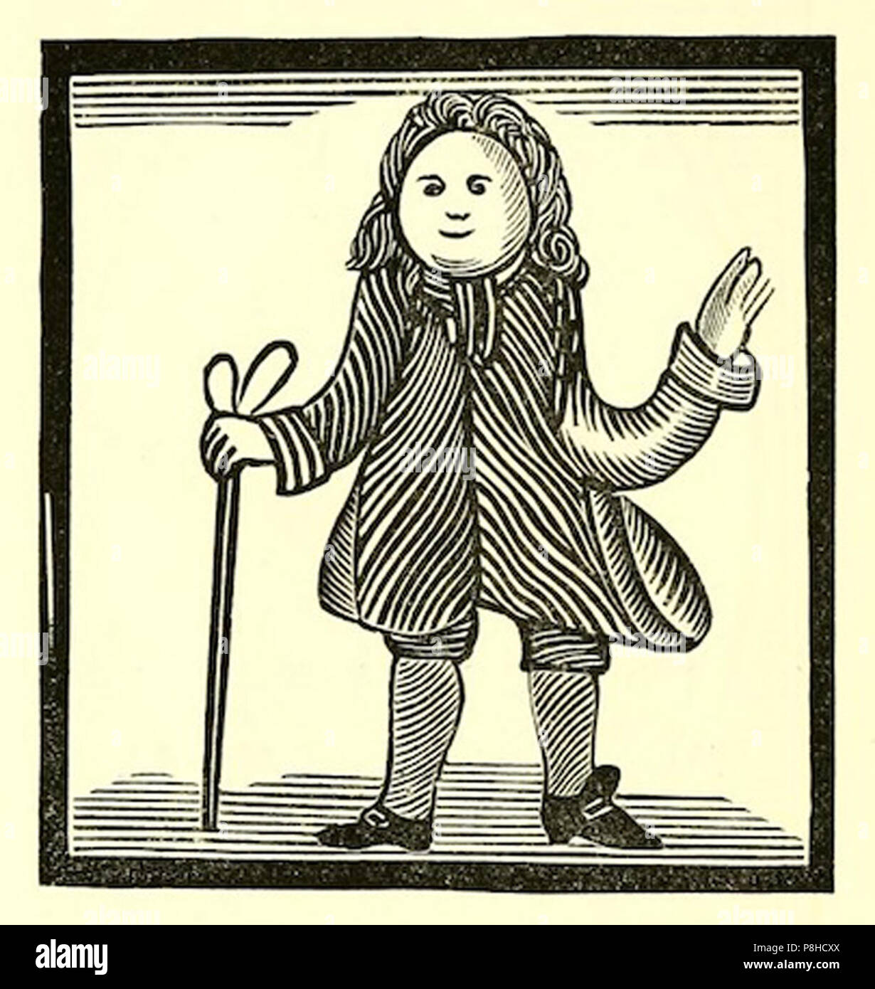 vintage german woodcut illustration Stock Photo - Alamy