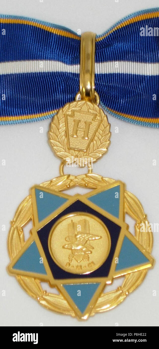 9-11 Heroes Medal of Valor Stock Photo - Alamy