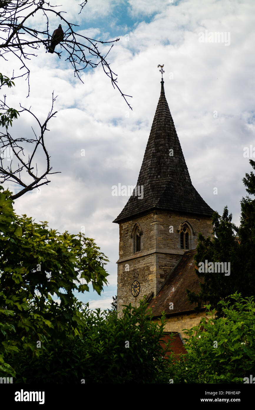 Beautiful church uk town village hi-res stock photography and images ...