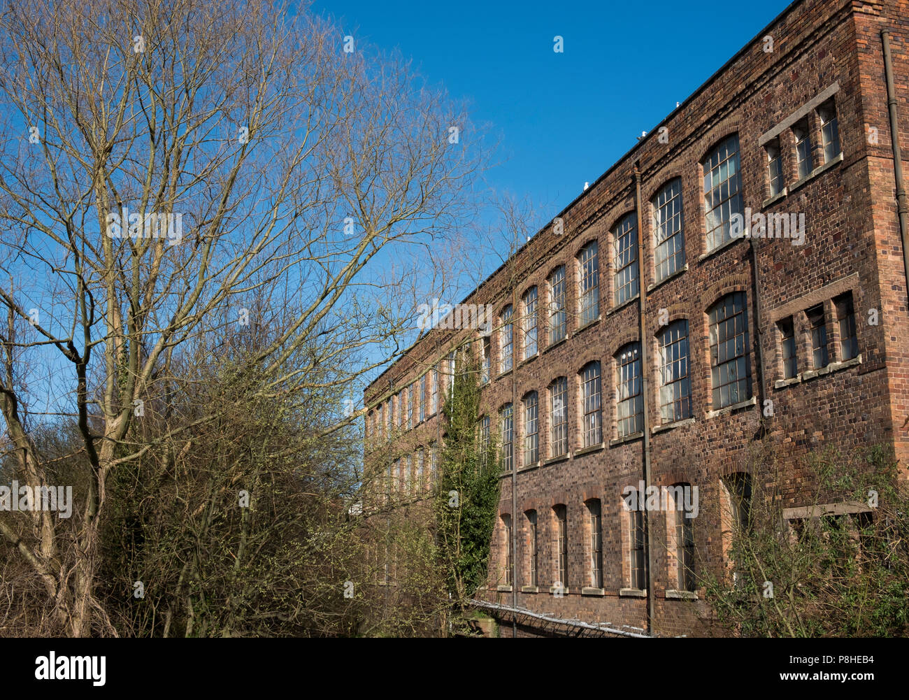 Old factory and warehouses, Kidderminster, Worcestershire, England ...
