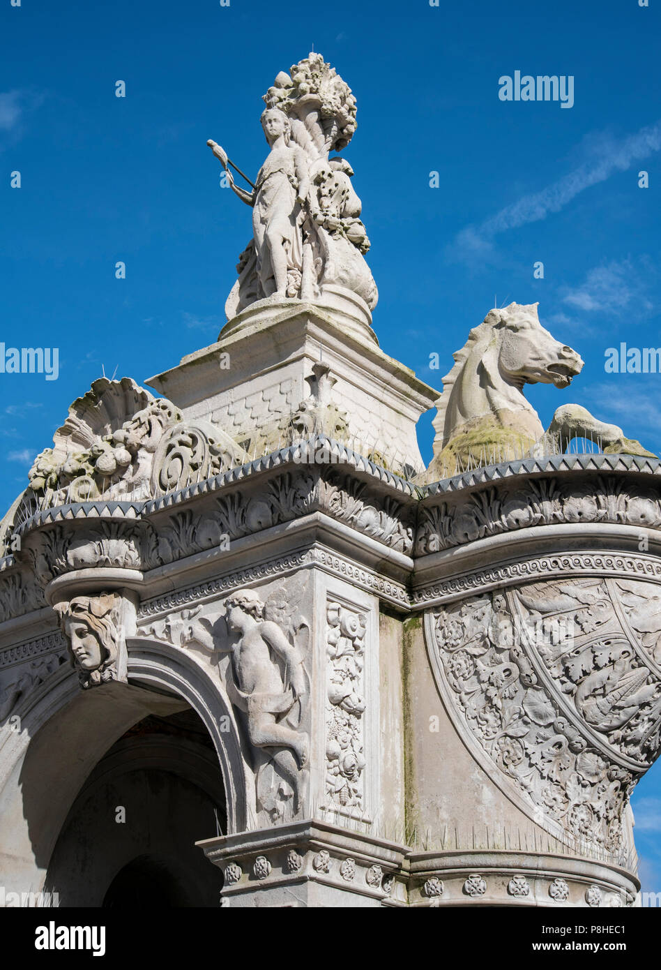The Market Place Fountain opened in 1867 and designed by James Forsyth ... The Market Place Fountain opened in 1867 and designed by James Forsyth ...