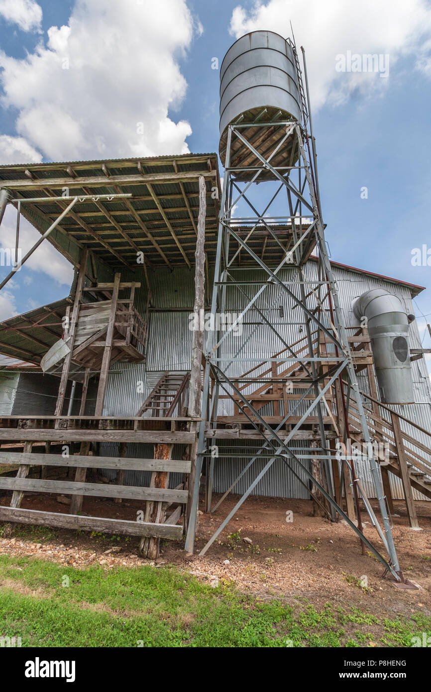 Texas Cotton Gin Museum in Burton, Texas, small Texas town near Brenham ...