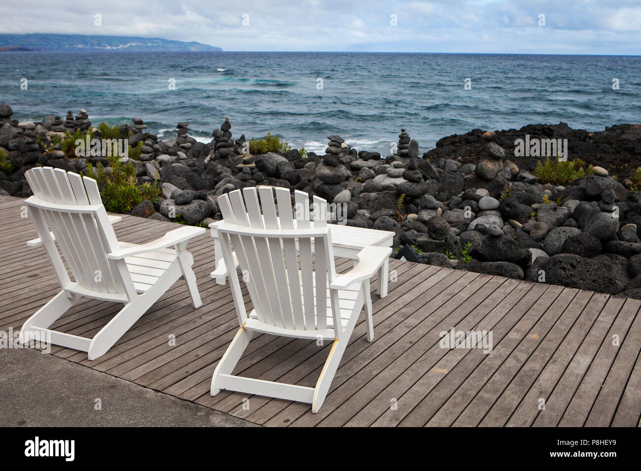 Santa Barbara black volcanic beach in Ribeira Grande, Sao Miguel ...