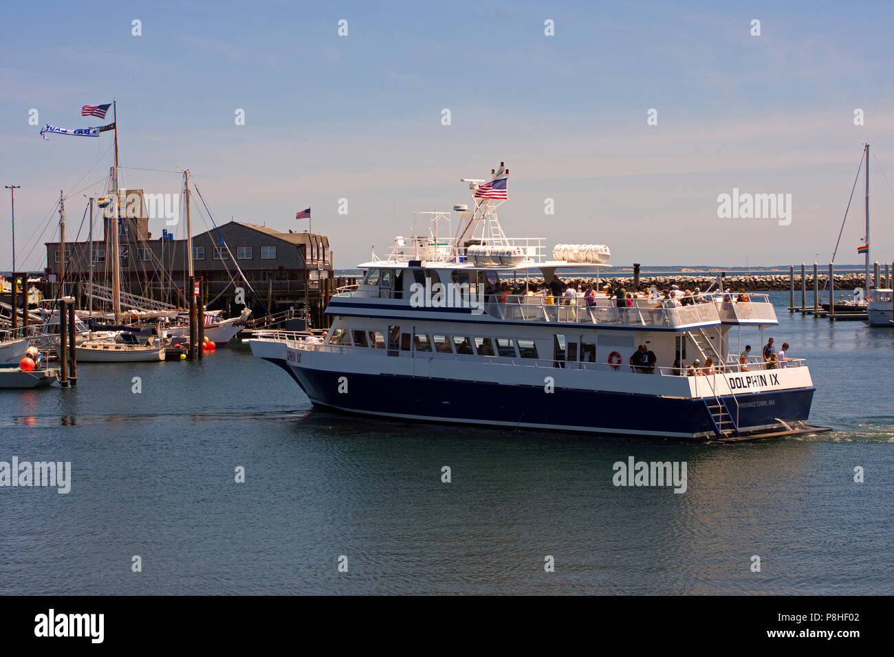 Cape cod whale watch boat hi-res stock photography and images - Alamy