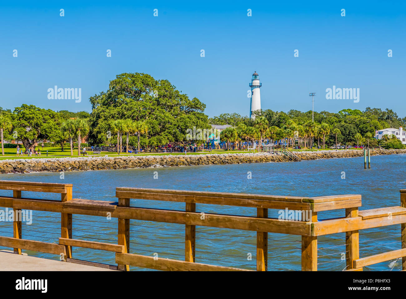 St simons island beach hi-res stock photography and images - Alamy
