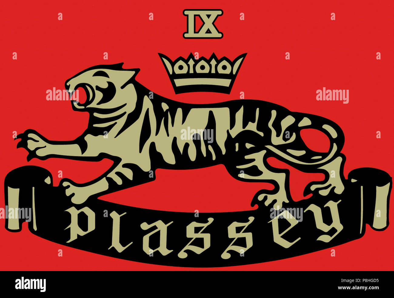 9 (Plassey) Battery RA Stock Photo - Alamy