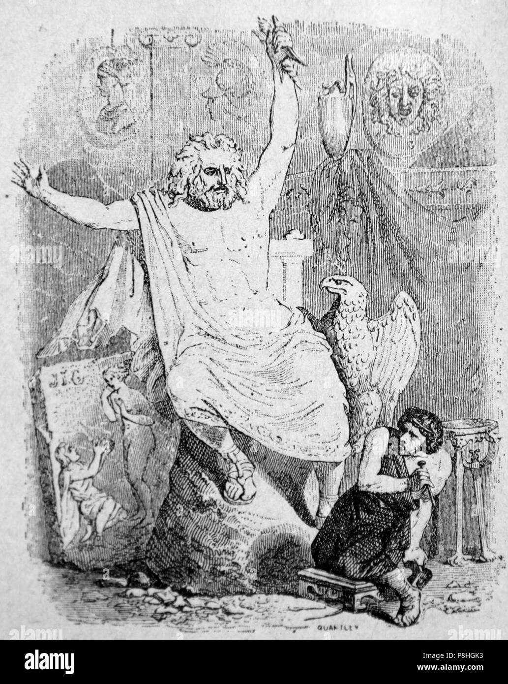 The statue of jupiter hi-res stock photography and images - Alamy