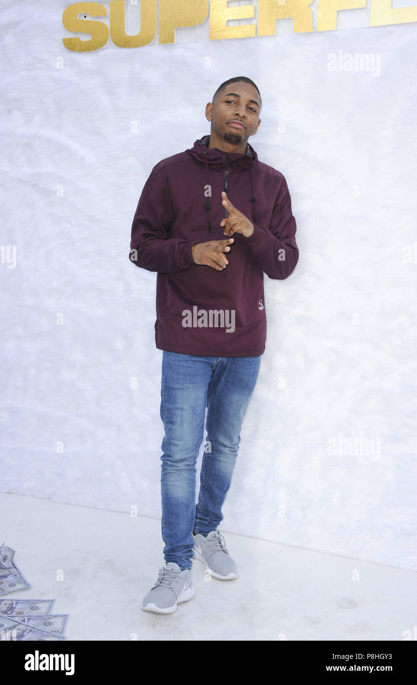 Film Premiere Superfly Featuring: Kaalan KR Walker Where: Los Angeles ...