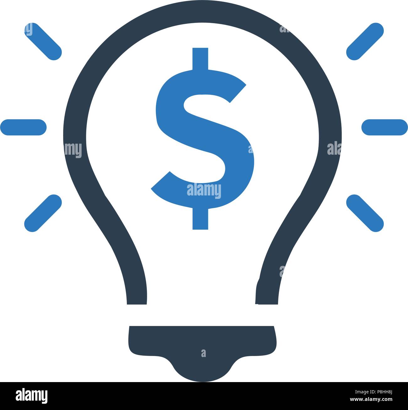 Business idea icon Stock Vector Images - Alamy