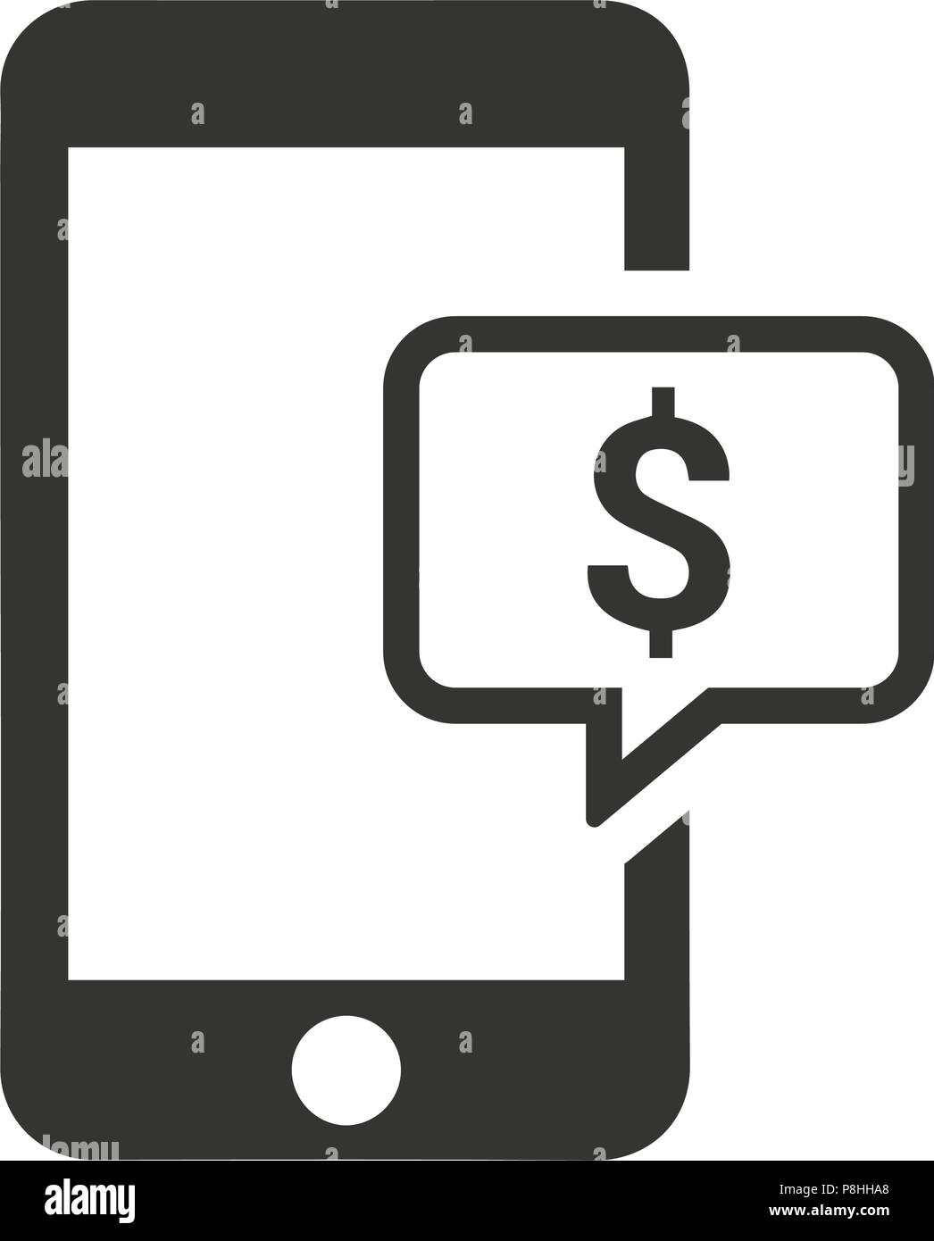 Mobile Banking Icon Stock Vector Image & Art - Alamy