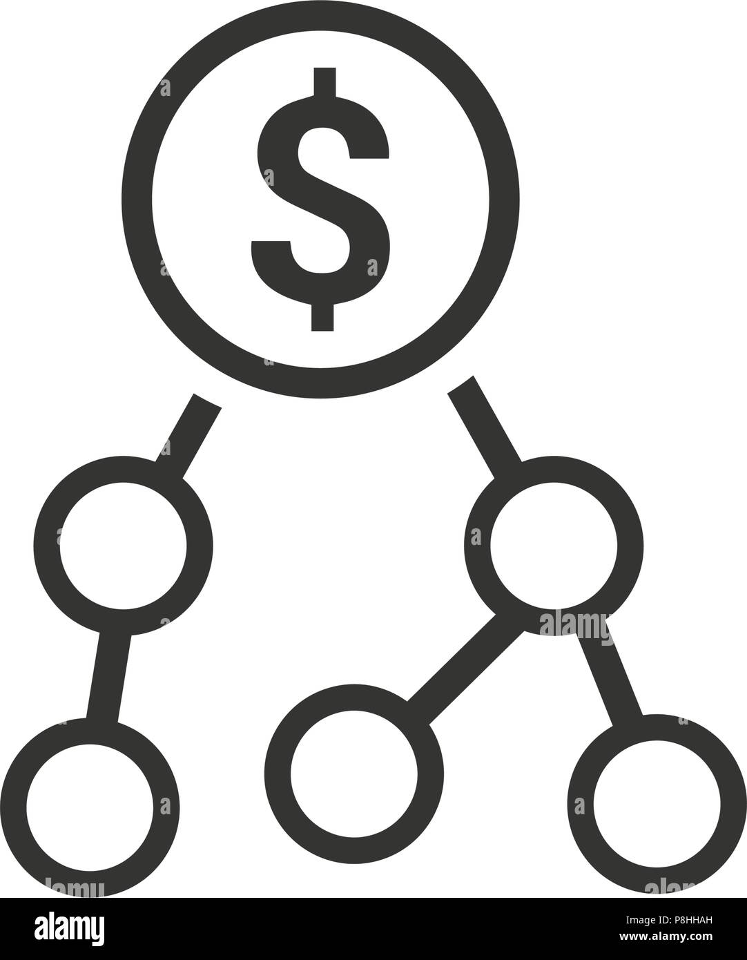 Banking Network Icon Stock Vector Image & Art - Alamy