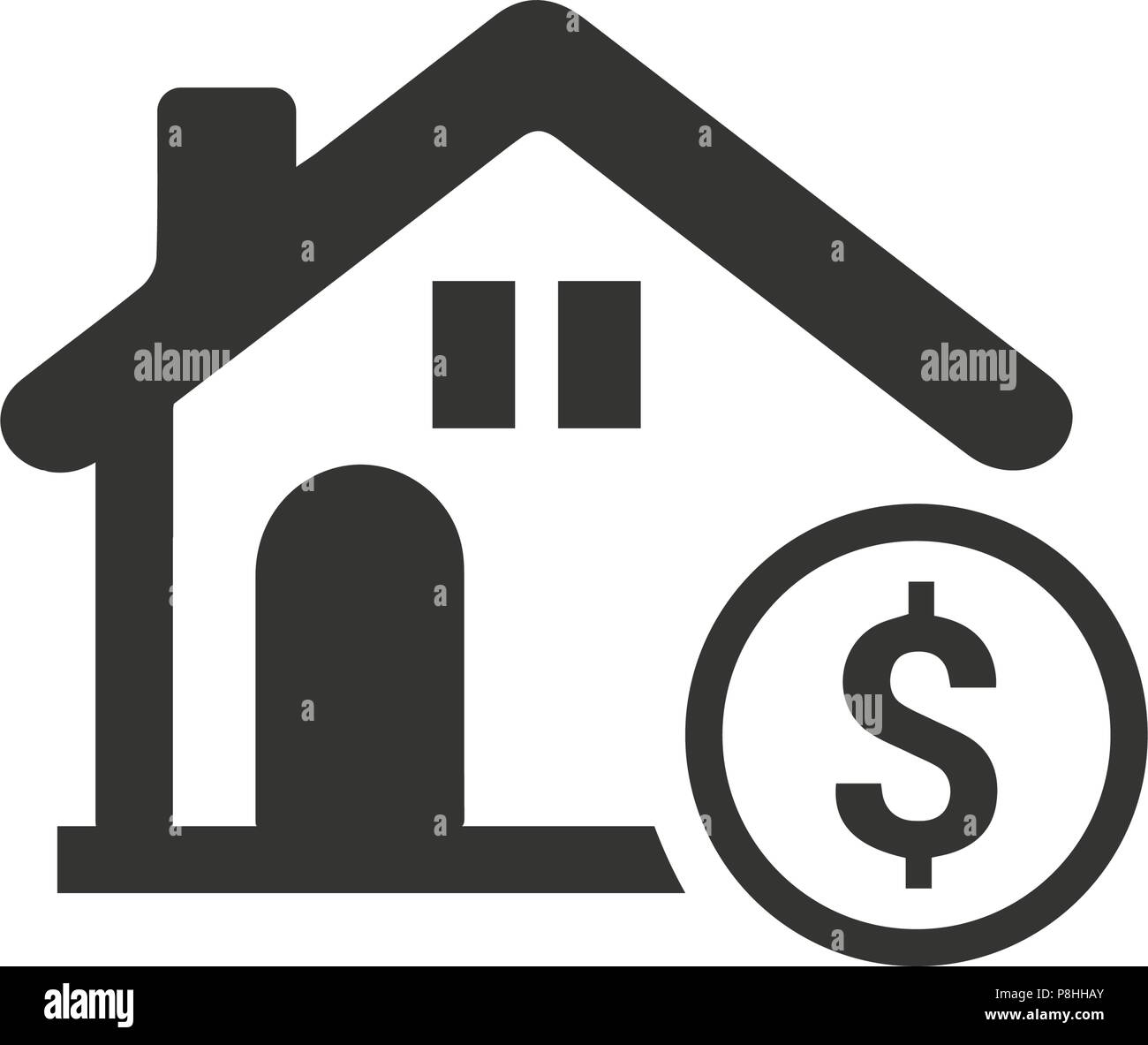 Property investment home loan Stock Vector Images - Alamy