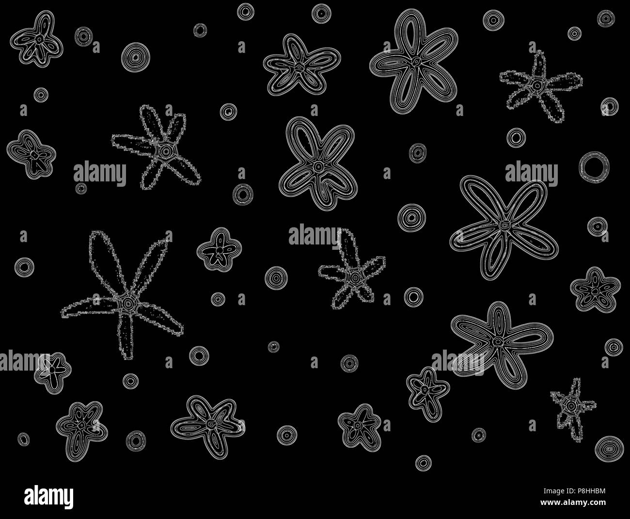 Numerous petal color background images Stock Photo - Alamy