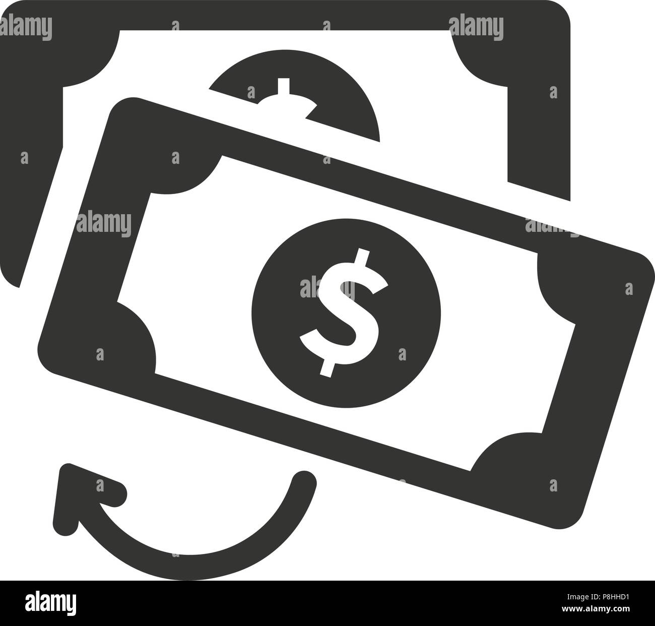 Money Transfer Icon Stock Vector Image & Art - Alamy