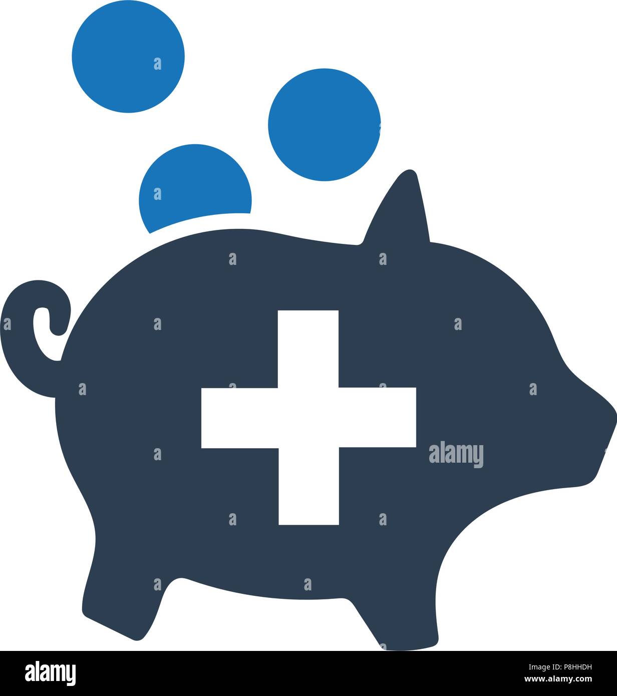 Medical Savings Icon Stock Vector Image & Art - Alamy