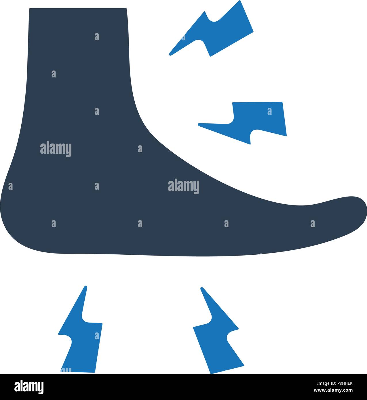 Tingling Feet Icon Stock Vector Image & Art - Alamy