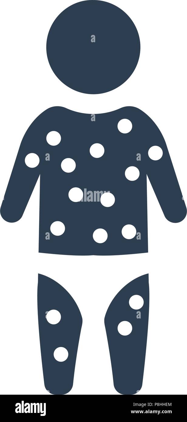 Baby Rash Icon Stock Vector Image & Art - Alamy