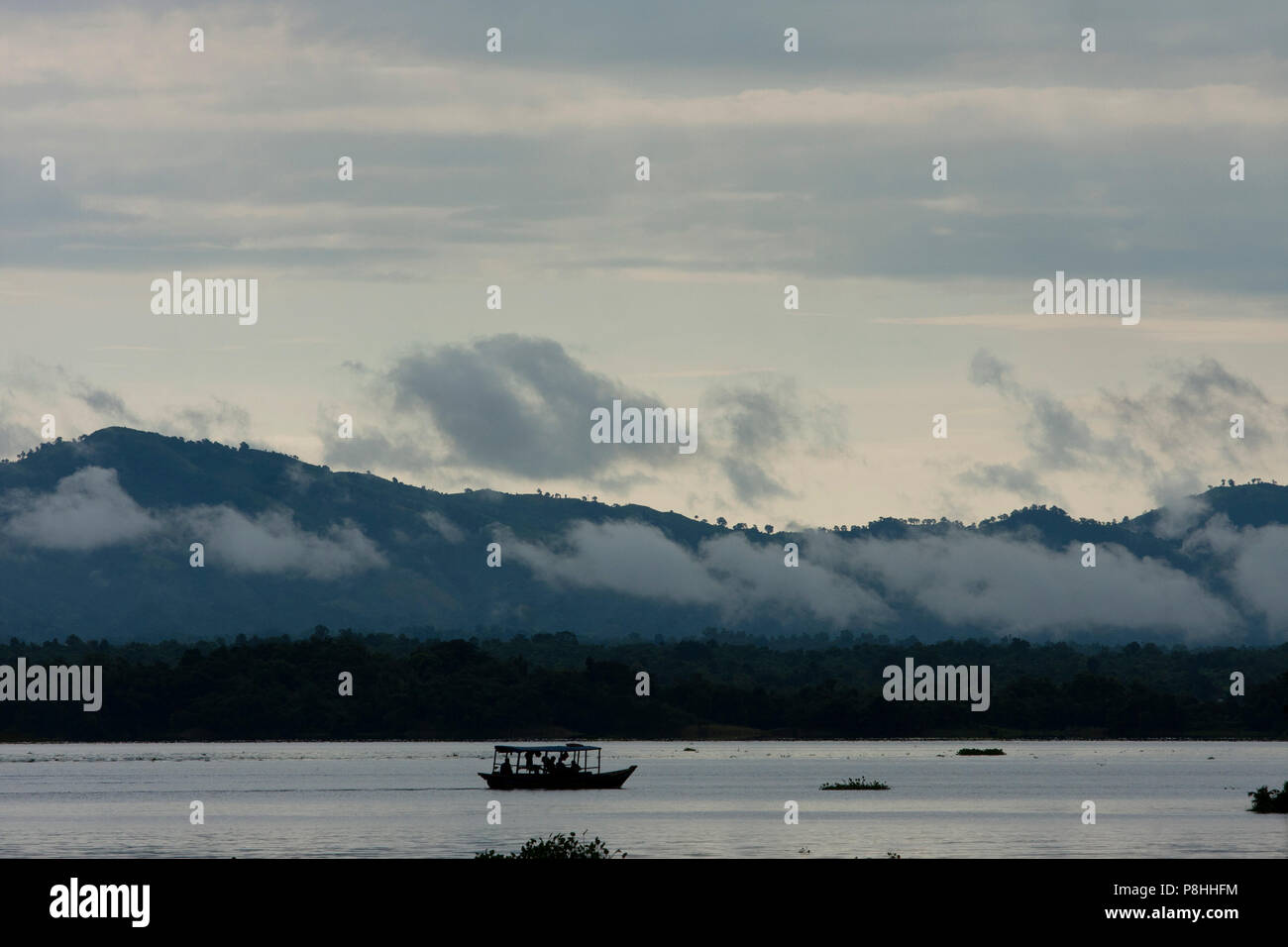 The Kaptai Lake of Rangamati in Bangladesh. A popular tourist ...