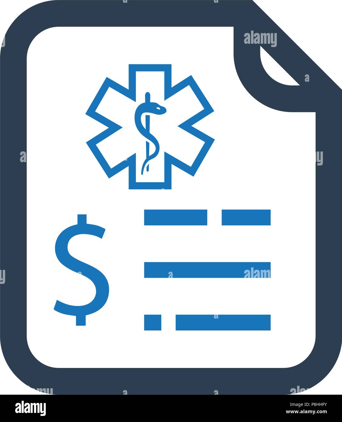 Health bill Stock Vector Images - Alamy