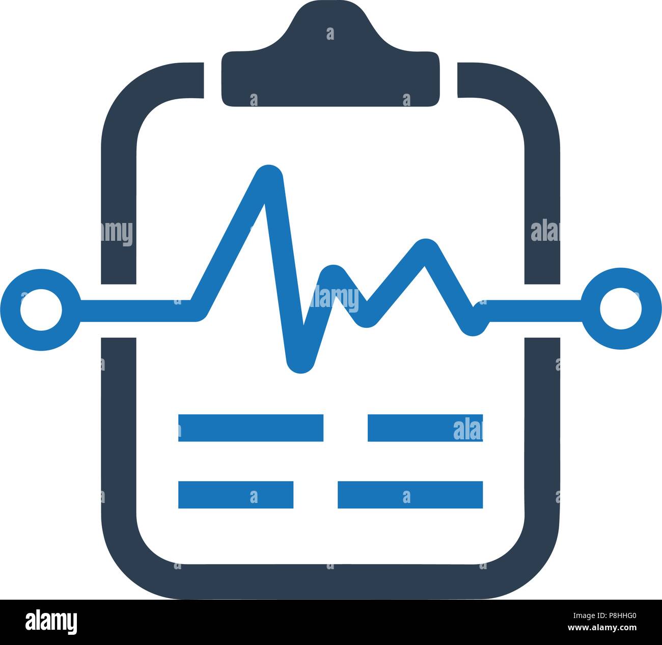 Diagnostic Report Icon Stock Vector Image & Art - Alamy
