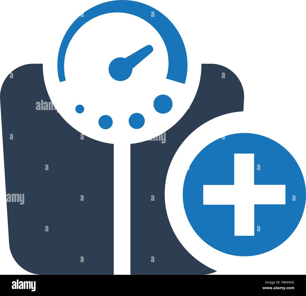 Weight gain vector vectors hi-res stock photography and images - Alamy