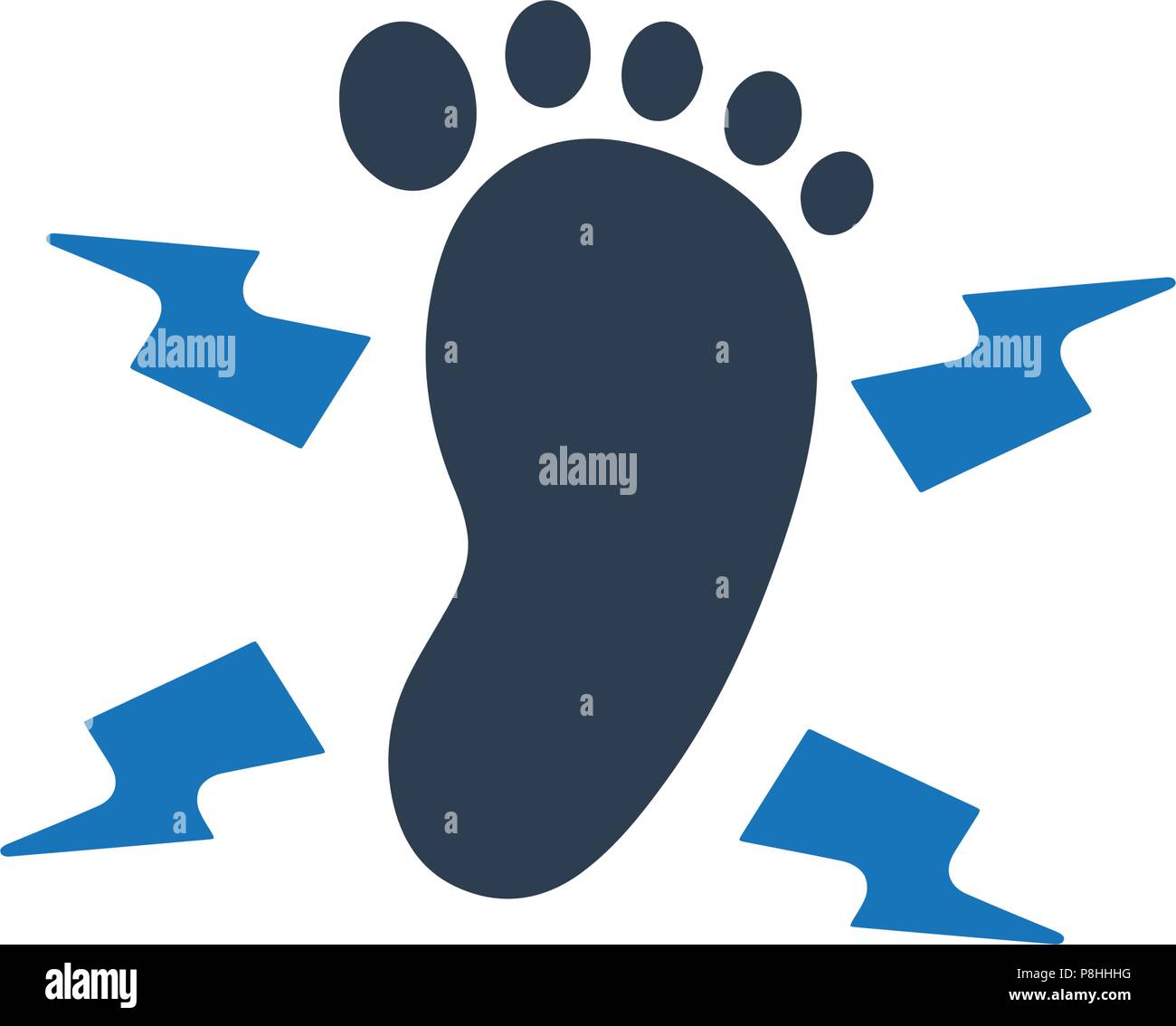 Tingling Feet Icon Stock Vector Image & Art - Alamy