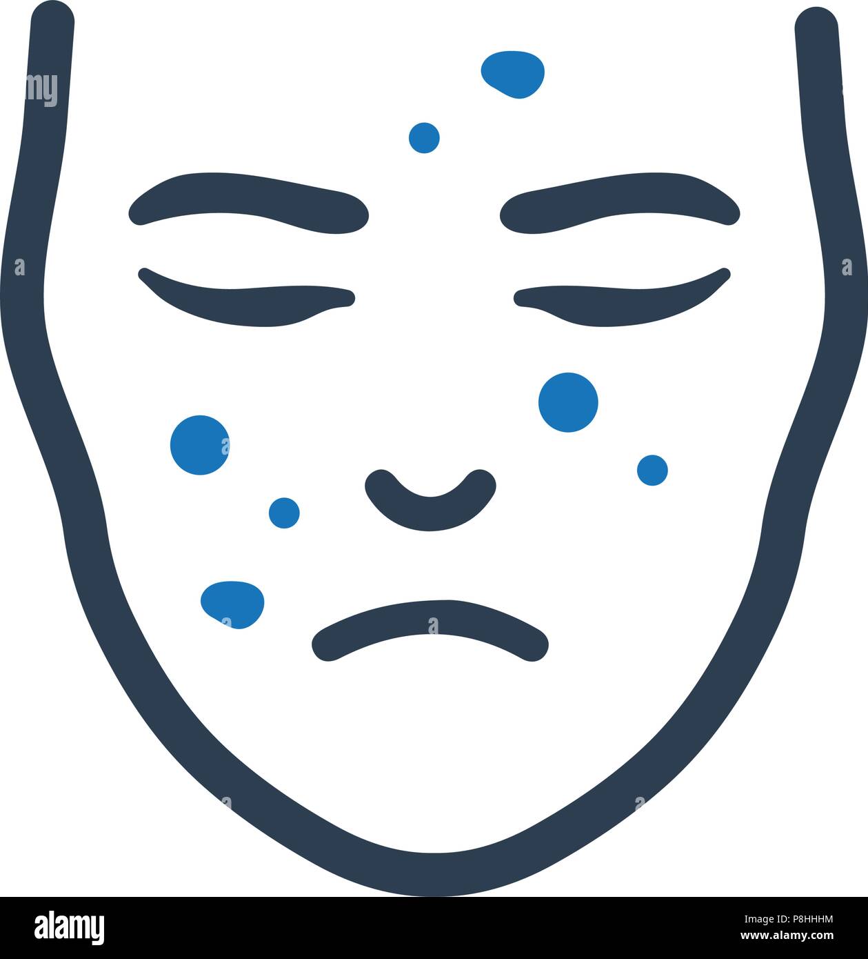 Facial Spot Icon Stock Vector Image & Art - Alamy