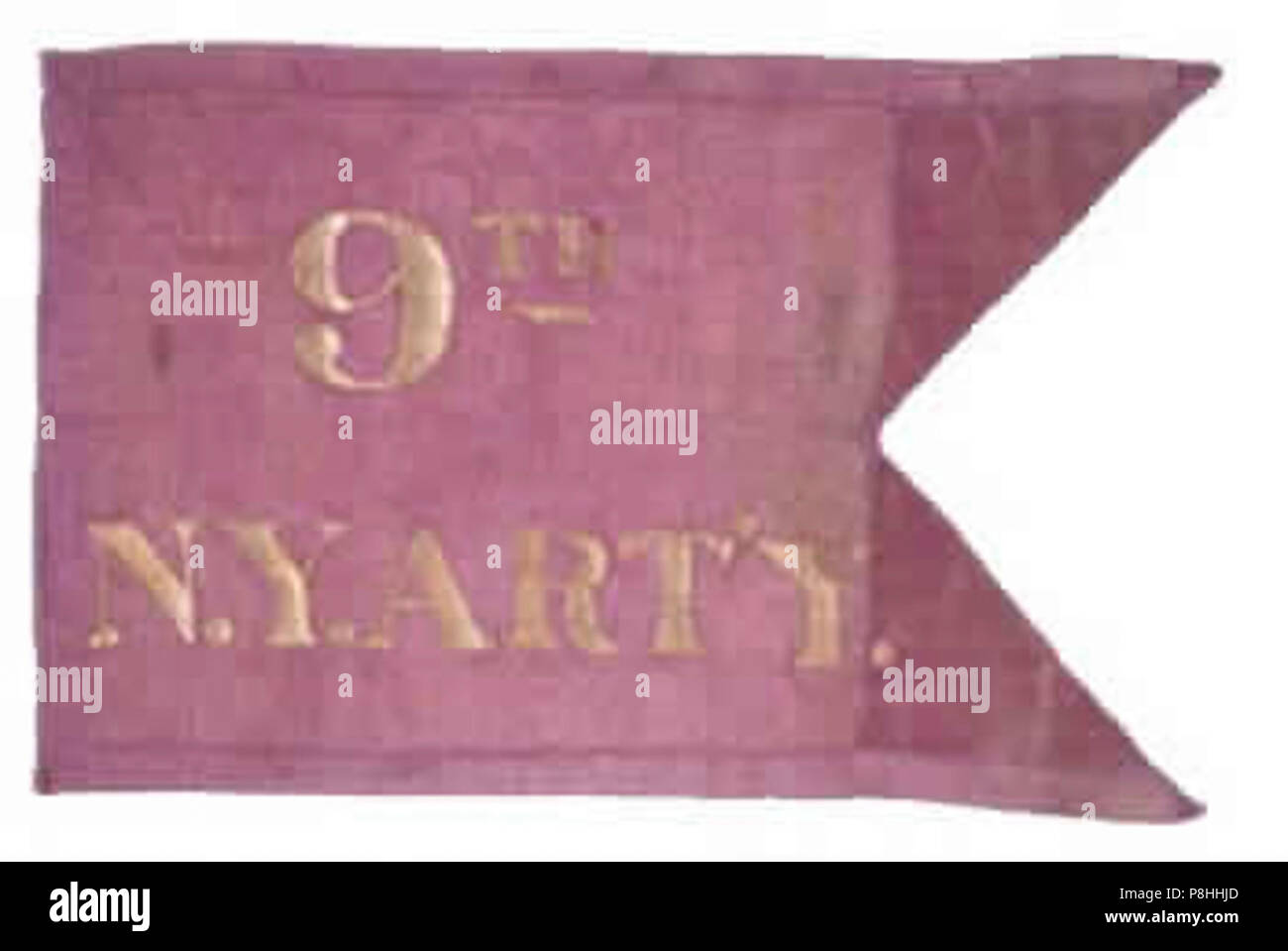 Historic battle flag Cut Out Stock Images & Pictures - Alamy