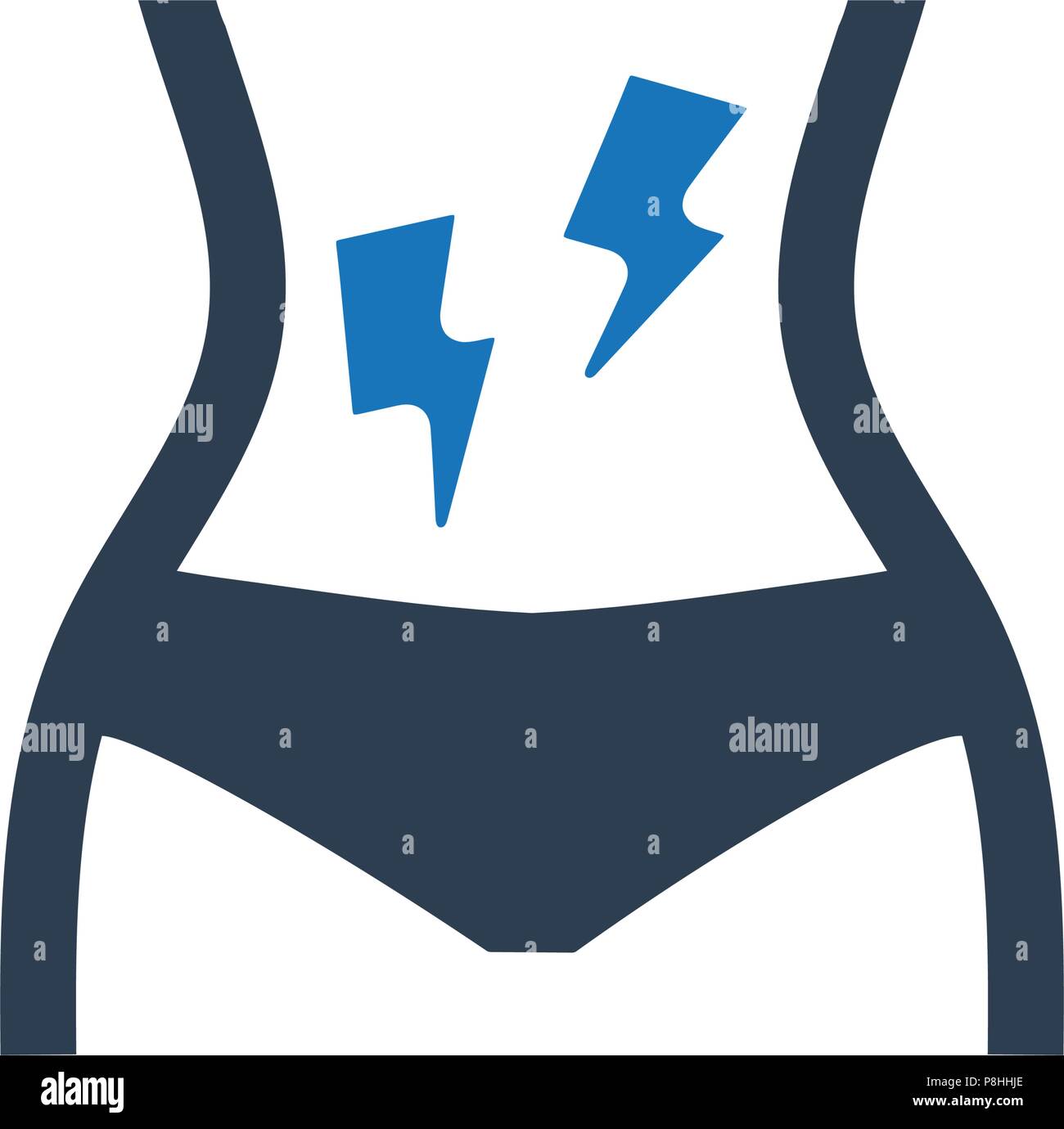 Women women back to back Stock Vector Images - Alamy