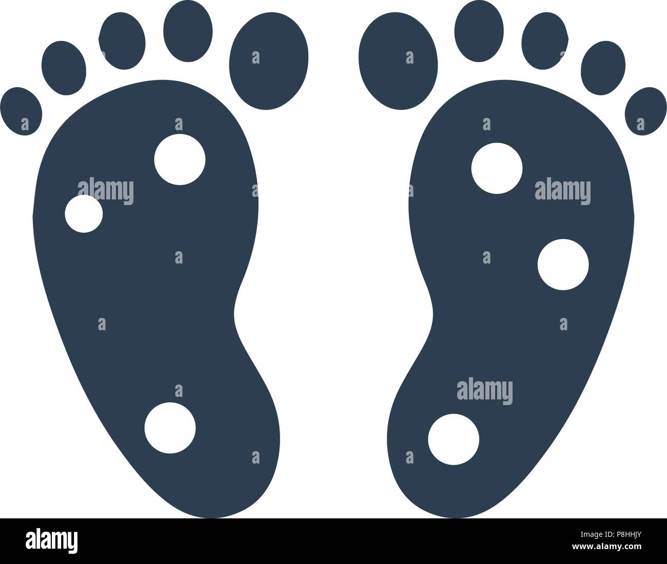 Reflexology vector vectors hi-res stock photography and images - Alamy
