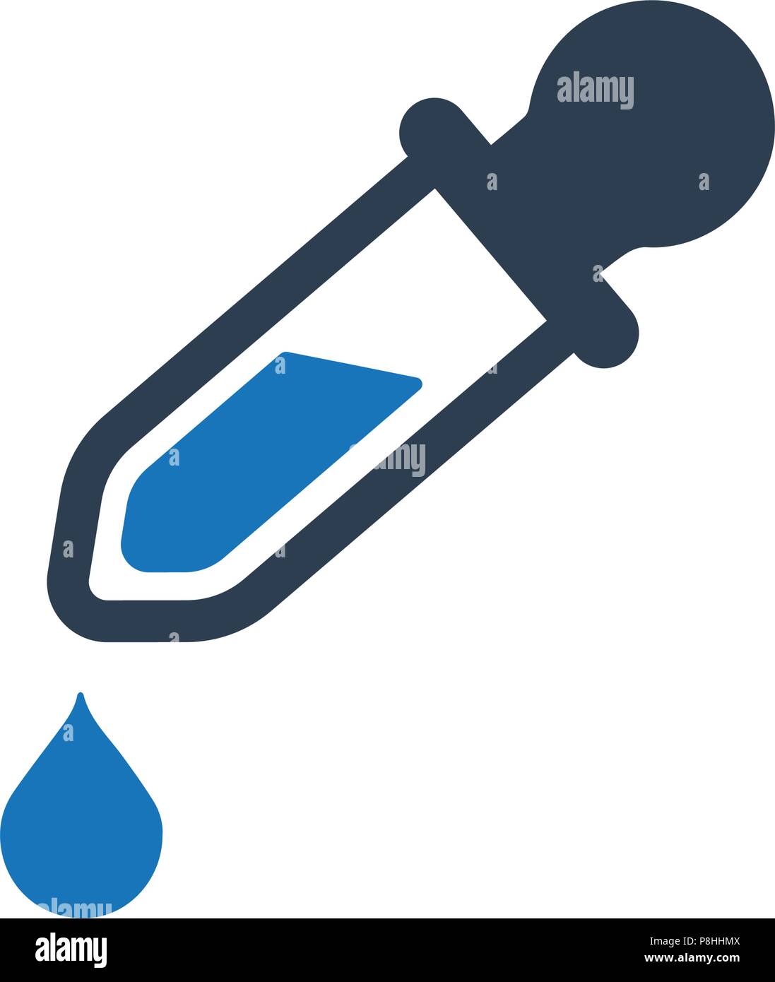 Lab dropper Stock Vector Images - Alamy