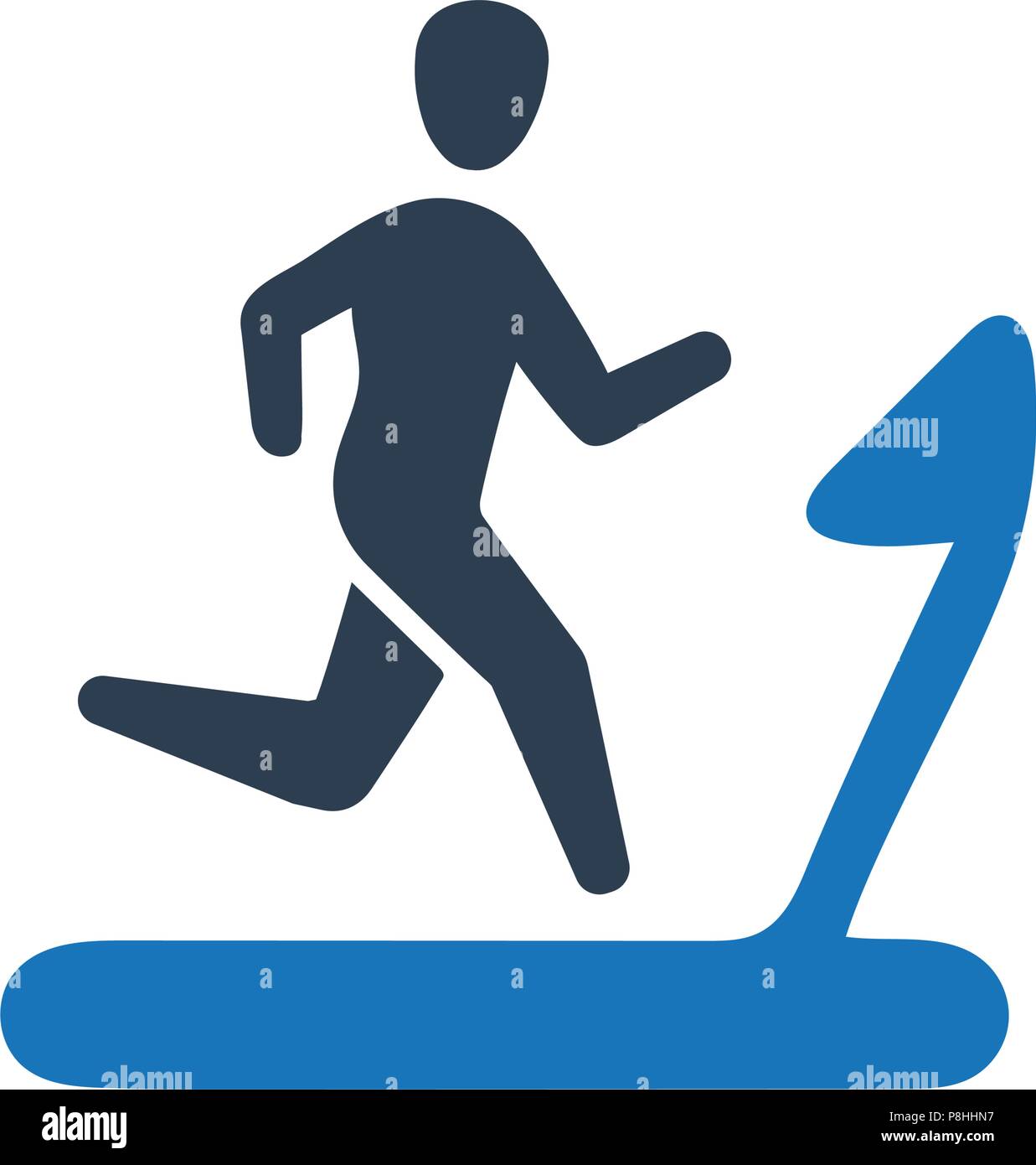 Exercise machine icon Stock Vector Images - Alamy