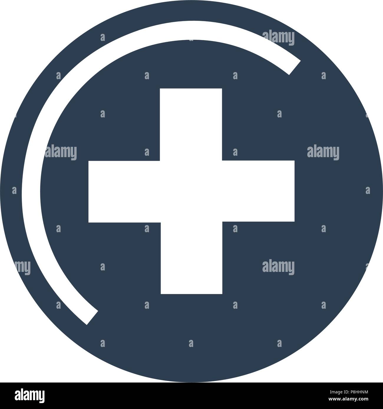 Medical Sign Icon Stock Vector Image & Art - Alamy