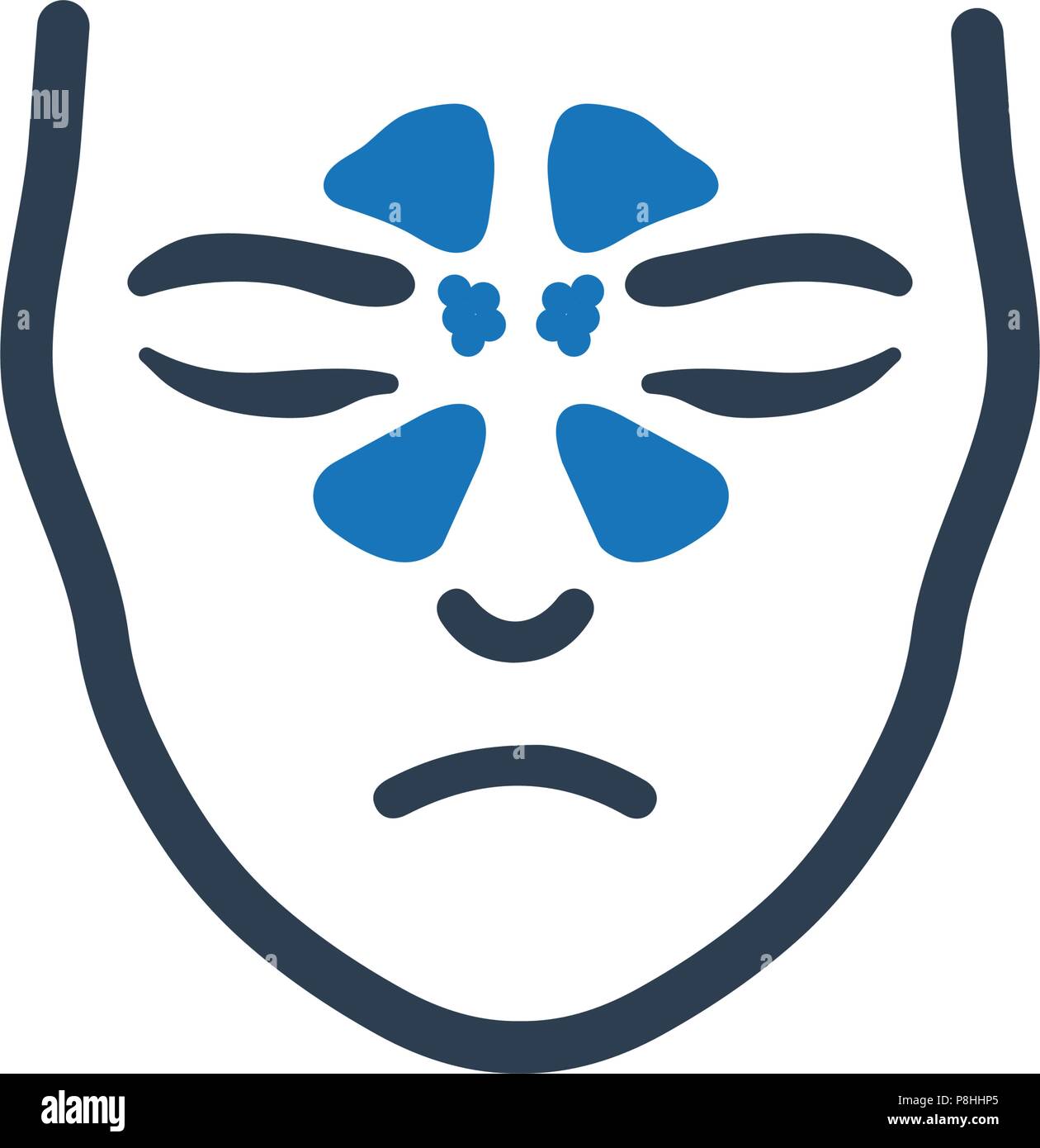 Sinus System Icon Stock Vector Image & Art - Alamy