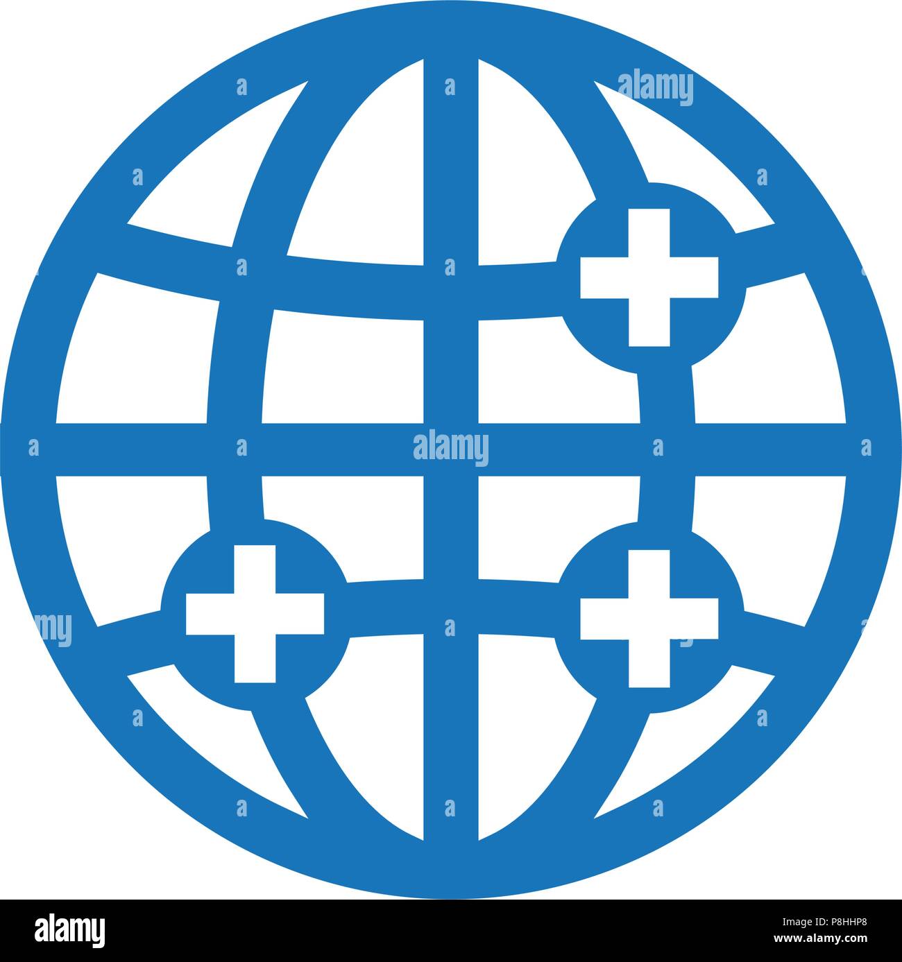 Global Healthcare Icon Stock Vector Image & Art - Alamy