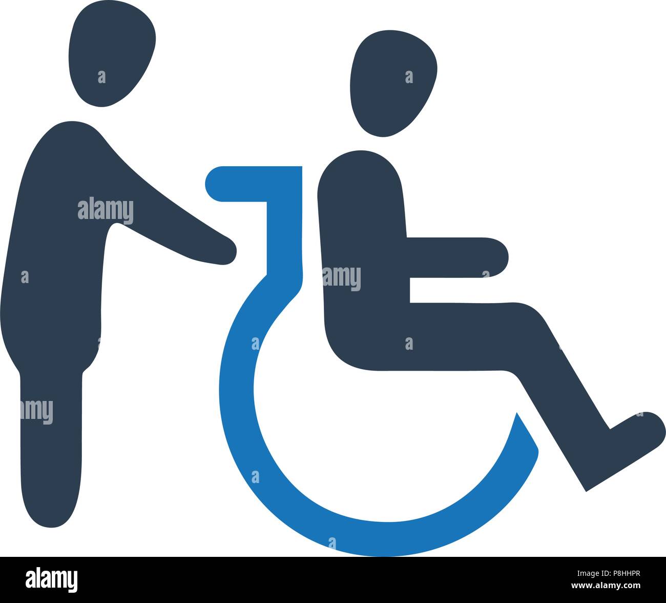 Disability icon hi-res stock photography and images - Alamy