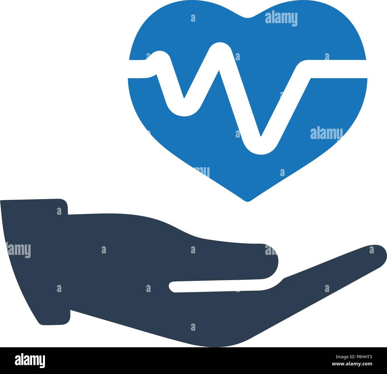 Heart Insurance Icon Stock Vector Image & Art - Alamy