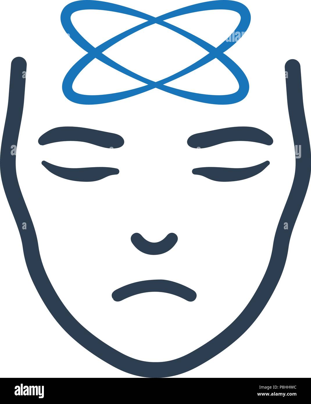 Dizziness vector vectors hi-res stock photography and images - Alamy