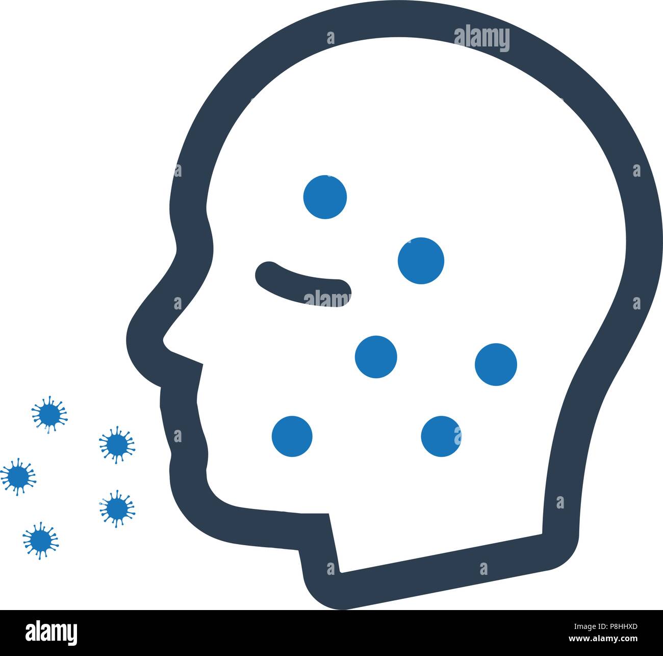 Immunology, Allergy Icon Stock Vector Image & Art - Alamy