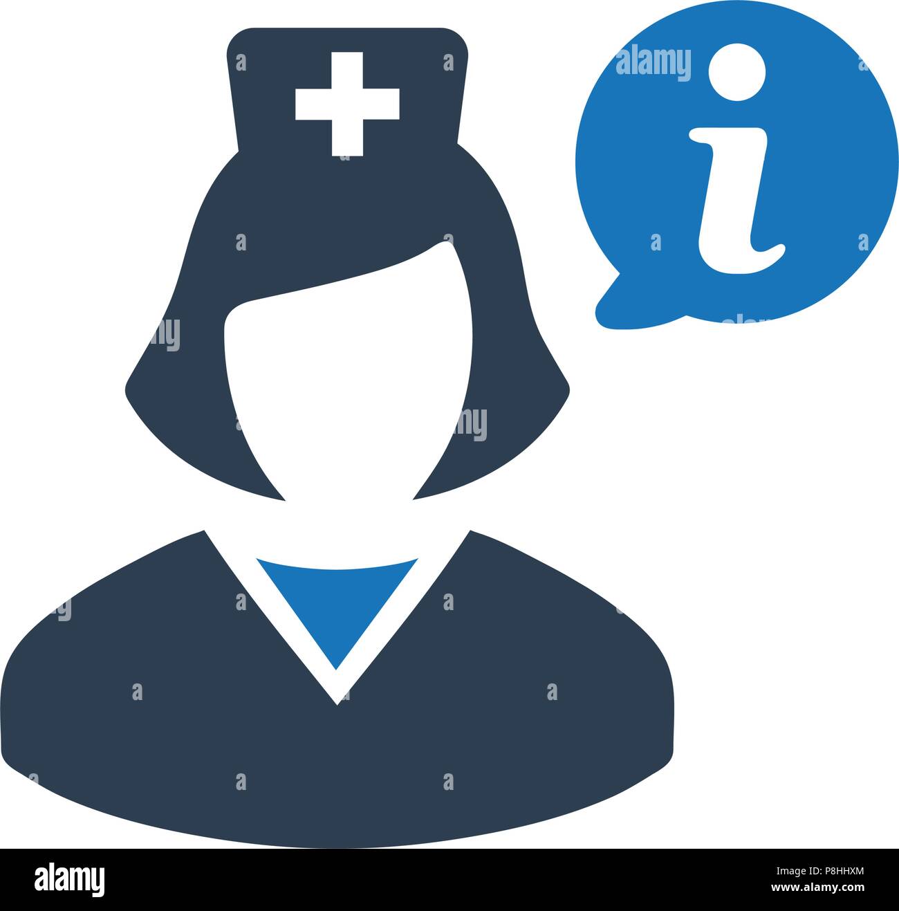 Medical Information Support Icon Stock Vector Image & Art - Alamy