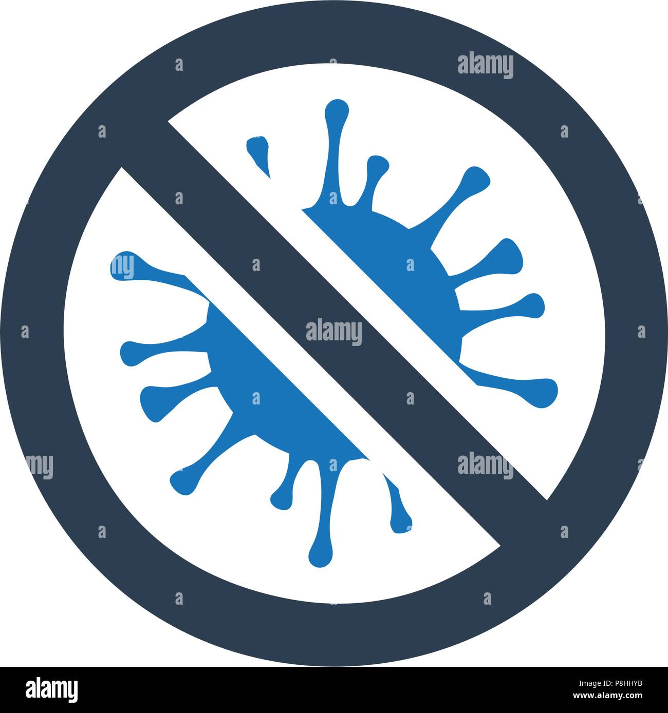 Antibacterial symbol Stock Vector Images - Alamy