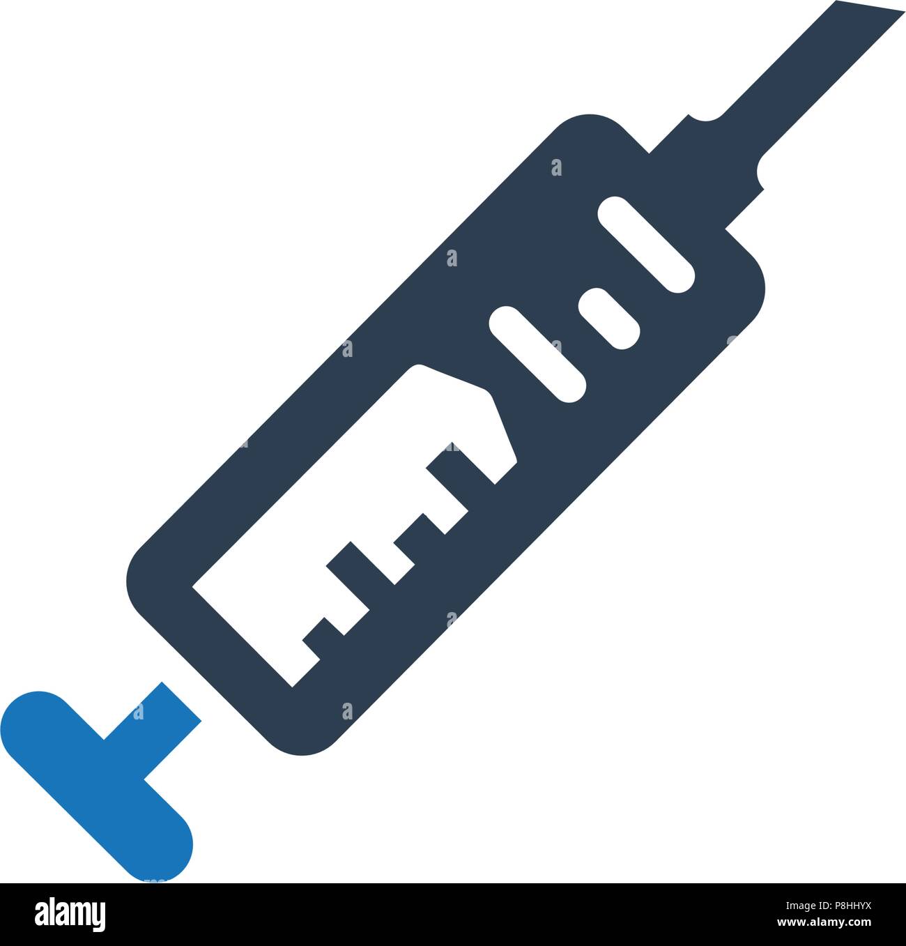 Vaccine icon hi-res stock photography and images - Alamy