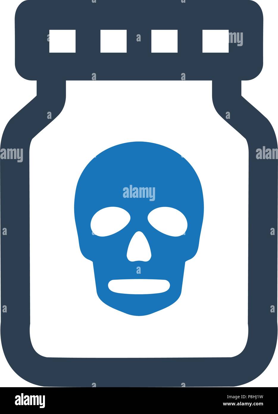 Danger chemical bottle Stock Vector Images - Alamy