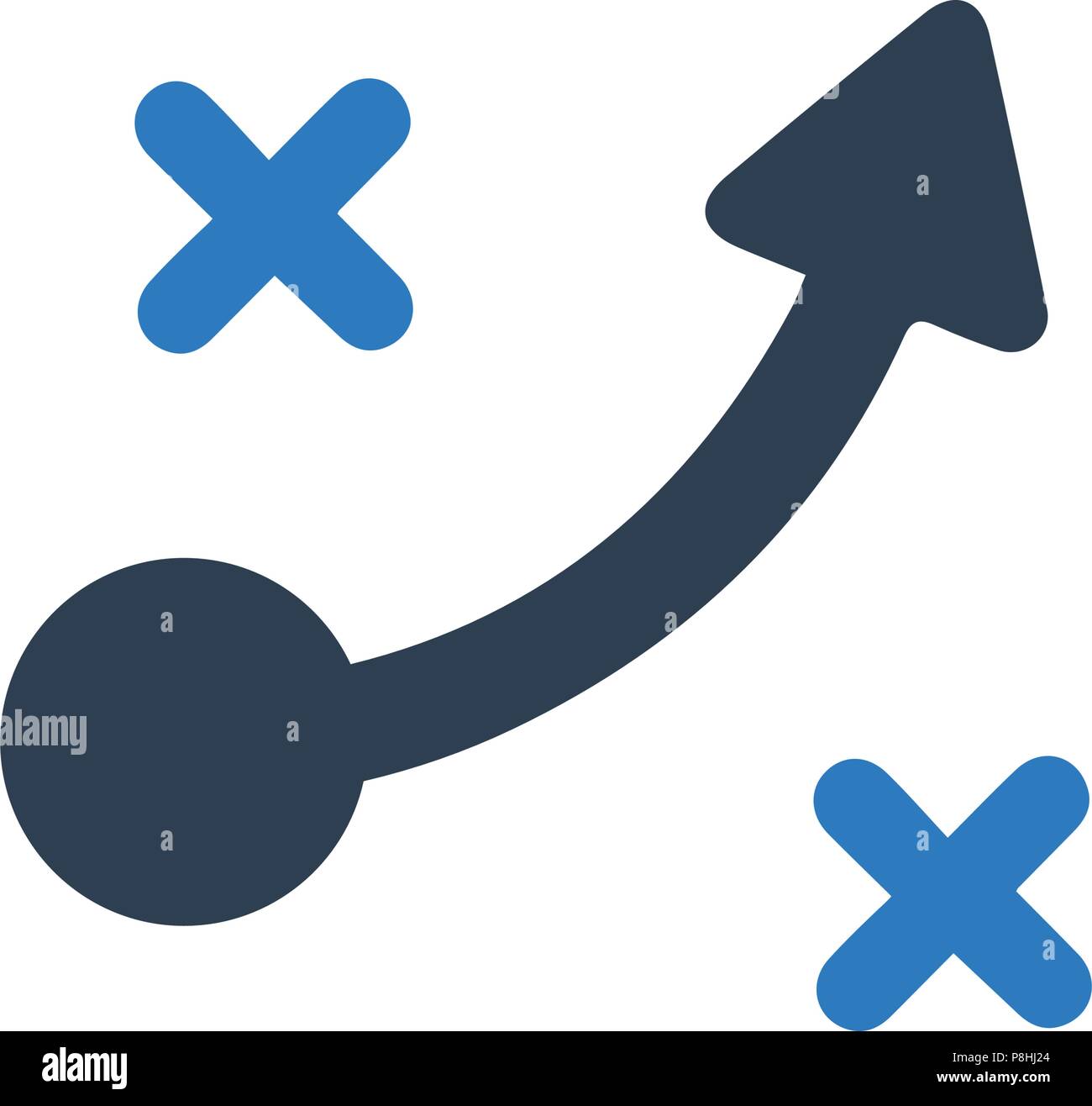 Strategy path Stock Vector Images - Alamy