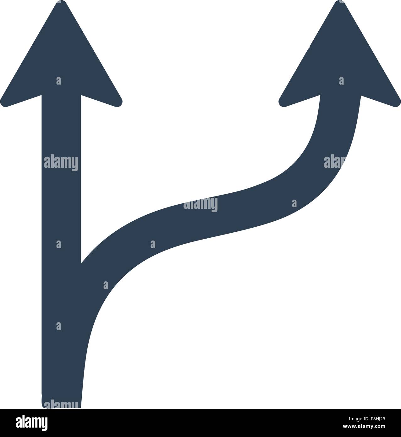 Business Direction Planning Icon Stock Vector Image & Art - Alamy