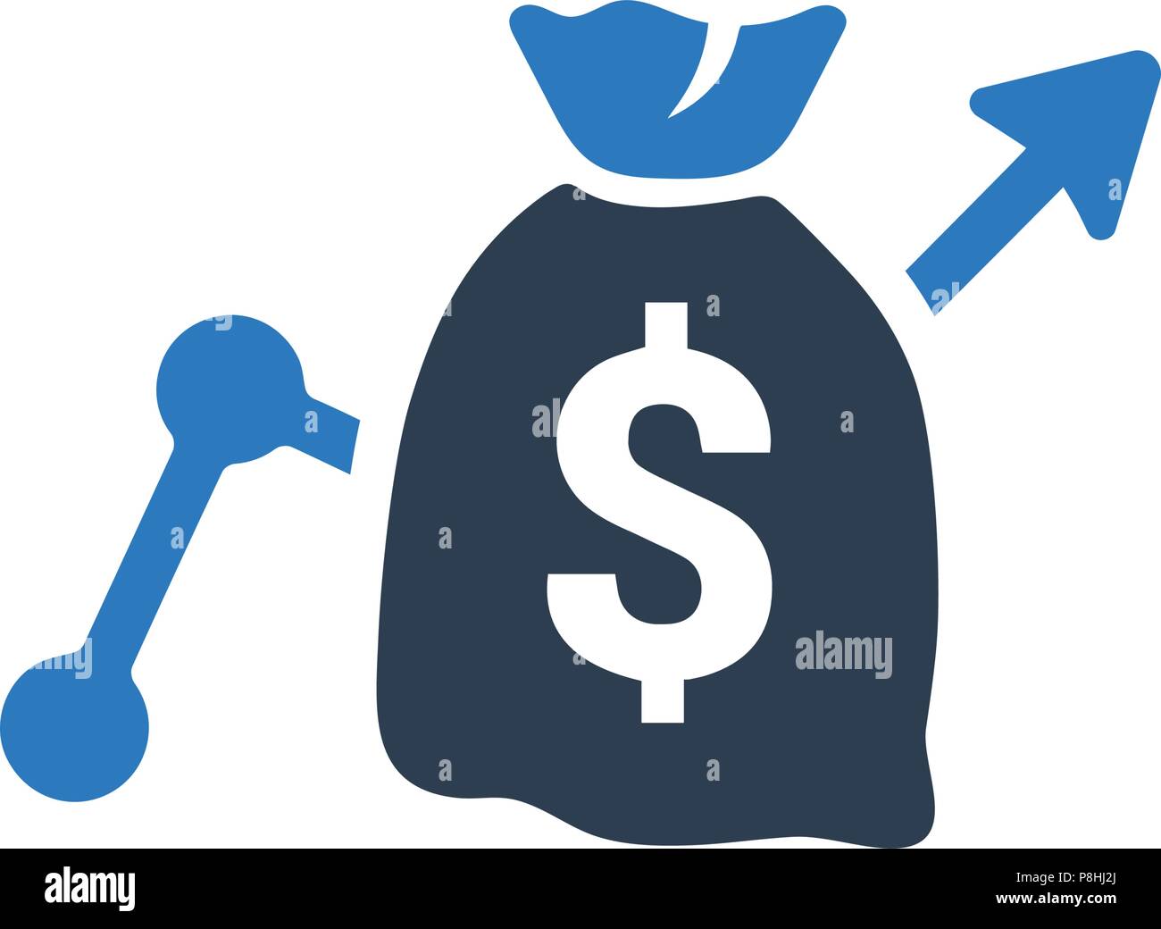 Financial analysis icon hi-res stock photography and images - Alamy