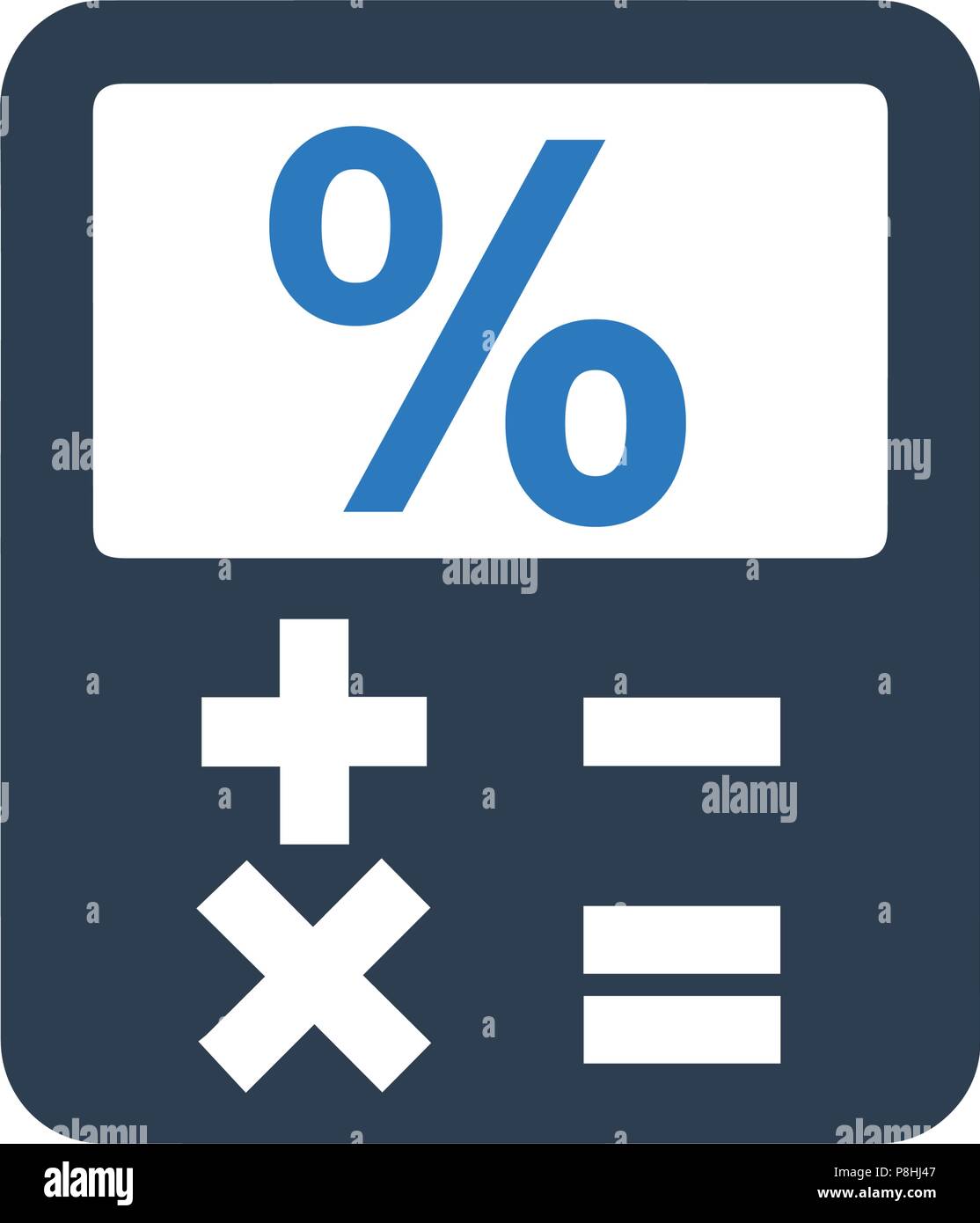 Tax Calculator Icon Stock Vector Image & Art - Alamy